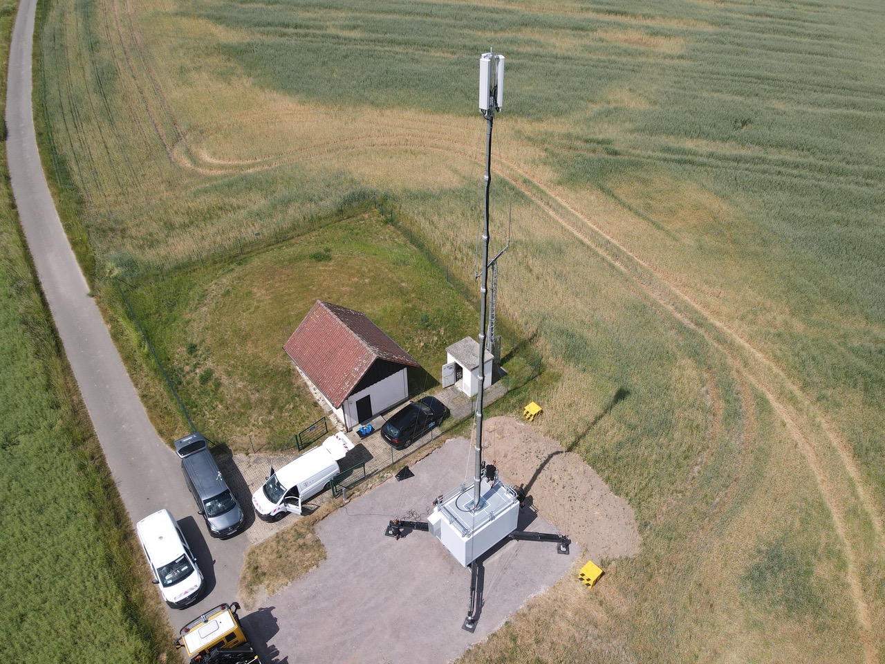 Funklochstopfer bis 30 Meter – Die mobile Basisstation für flexiblen Einsatz - German Towers